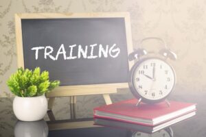 training on chalkboard - Wyoming Department of Health