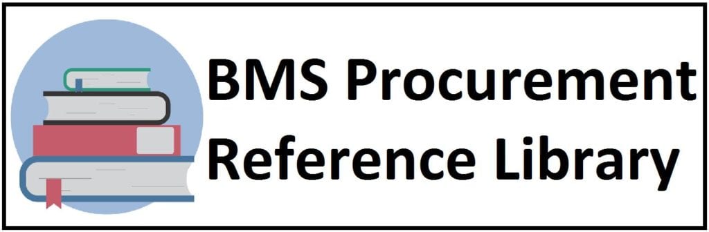BMS Procurement Reference Library - Wyoming Department of Health