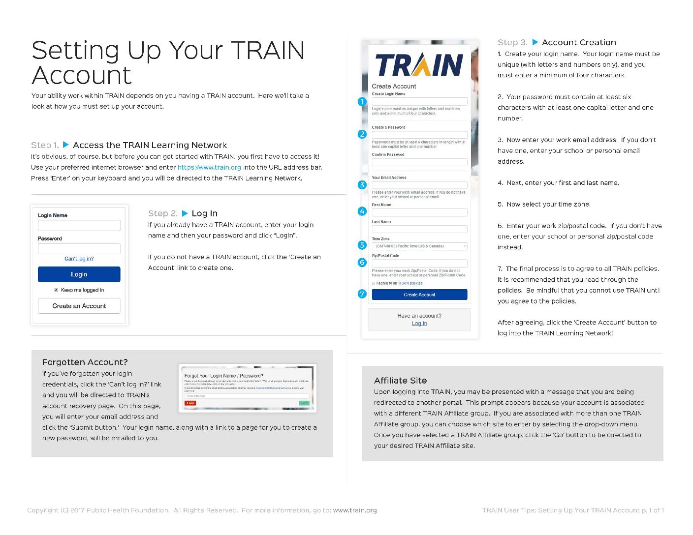 setting-up-your-train-account - Wyoming Department of Health