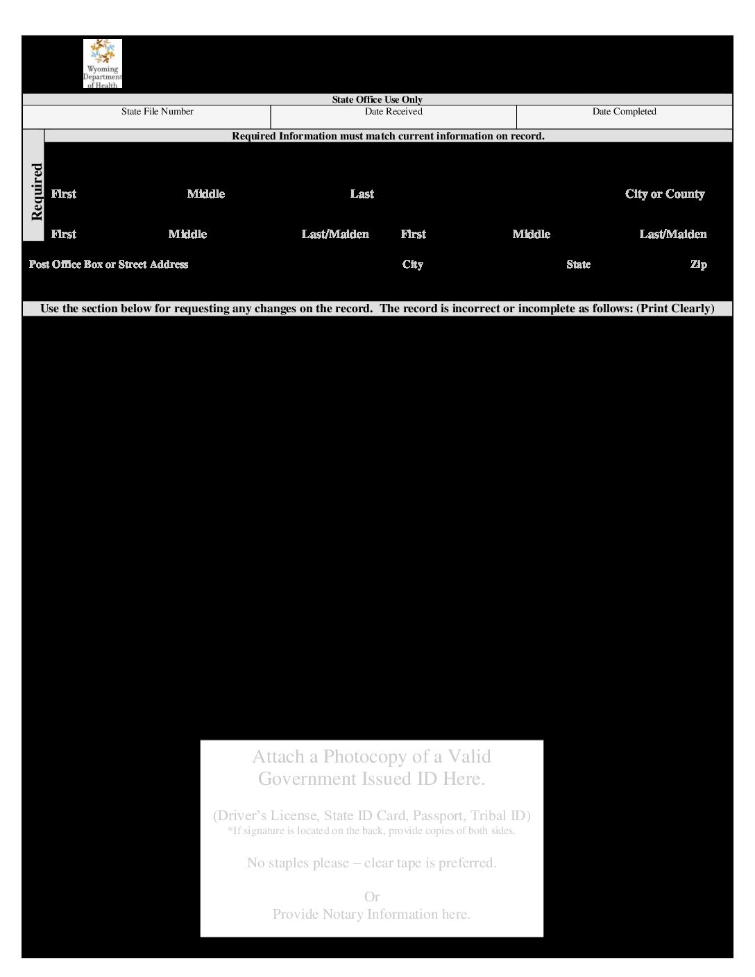 WDH_VSS-Correction-Application-Form-2021Corrected - Wyoming Department ...