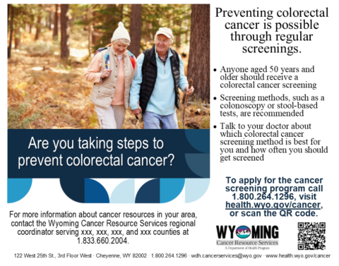Colorectal Cancer ads - Wyoming Department of Health