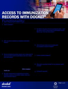 Docket® Frequently Asked Questions - Wyoming Department of Health