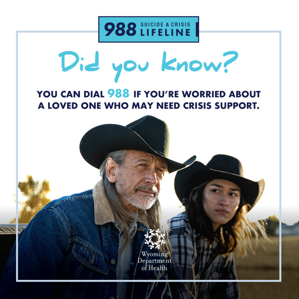 988 Lifeline in Wyoming - Wyoming Department of Health