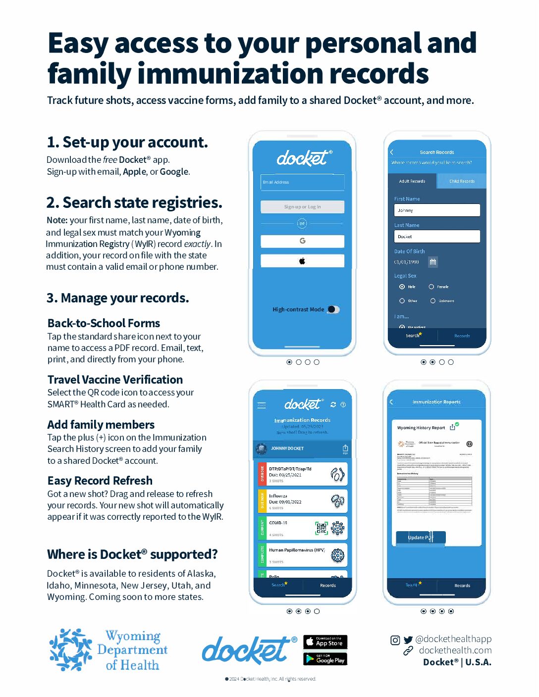 IMM-WyIR-F-Docket_Getting_Started_132024 - Wyoming Department of Health