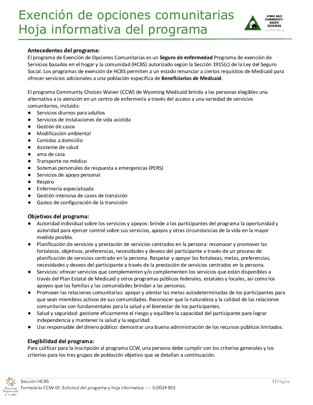 Translated copy of CCW Form 01 - CCW Program Application + Fact Sheet ...