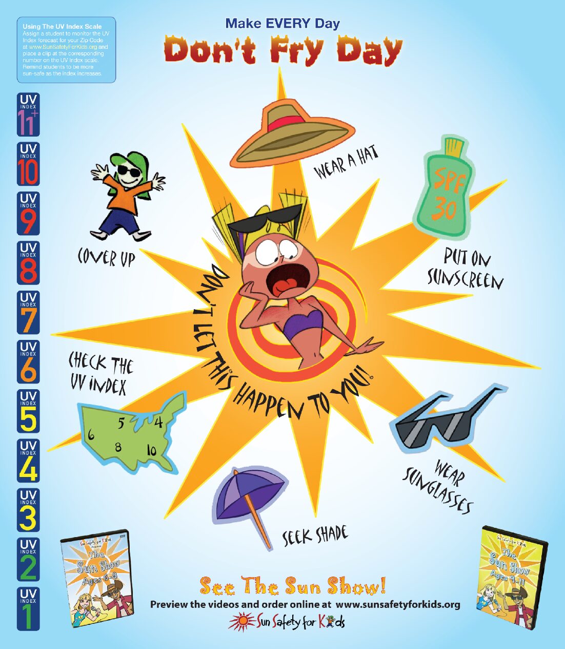 Don't fry day poster - Wyoming Department of Health